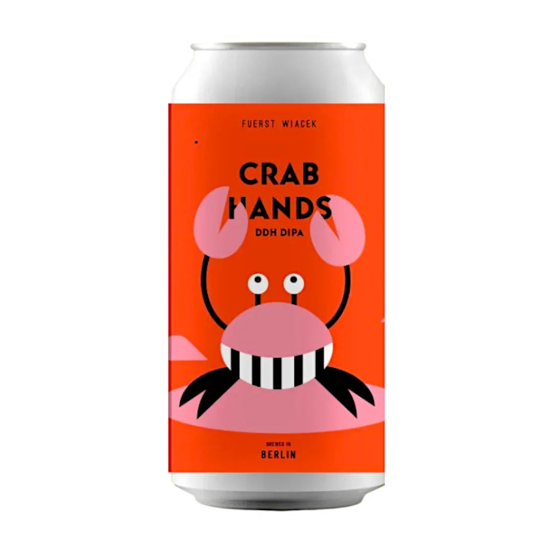 Fuerst Wiacek Crab Hands (2025) x SOMA Collab DDH DIPA 440ml (8%) – indiebeer
