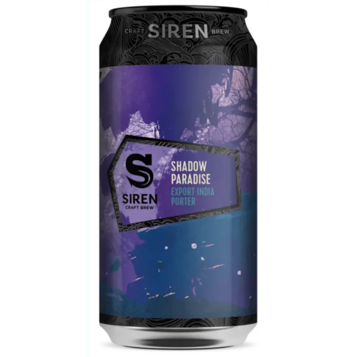 Siren Shadow Paradise India Export Porter 440ml (6%) – indiebeer