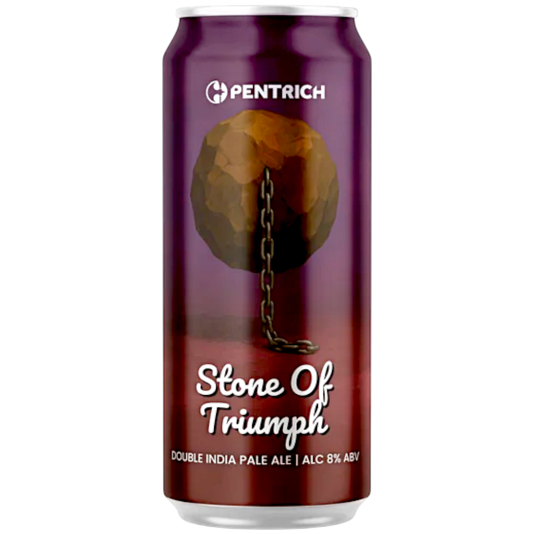 Pentrich Stone of Triumph Double IPA 440ml (8%) – indiebeer