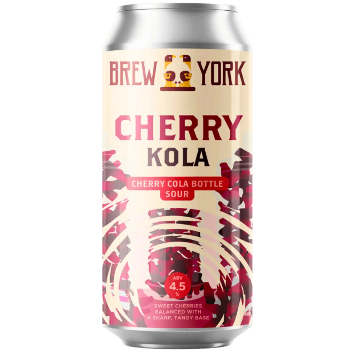Brew York Cherry Kola Cherry Cola Bottle Sour 440ml (4.5%) – indiebeer