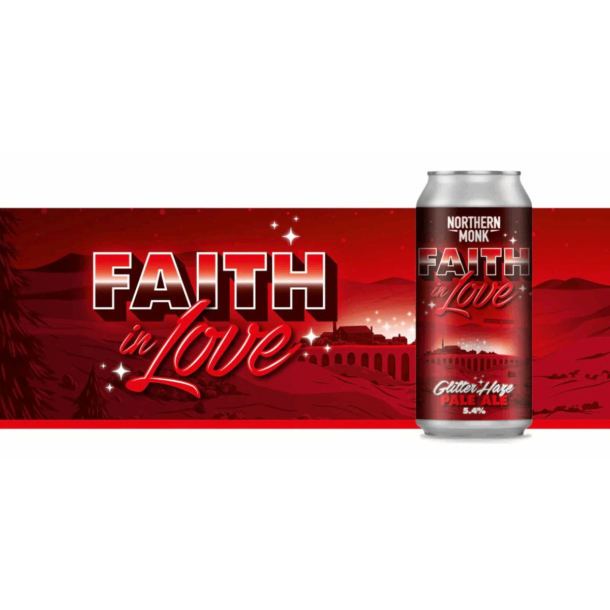 Northern Monk Faith In Love Glitter Haze Pale Ale 440ml (5.4%) – indiebeer