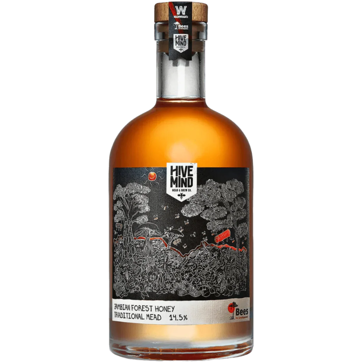 Hive Mind Zambian Forest Honey Traditional Mead 700ml (14.5%) – indiebeer