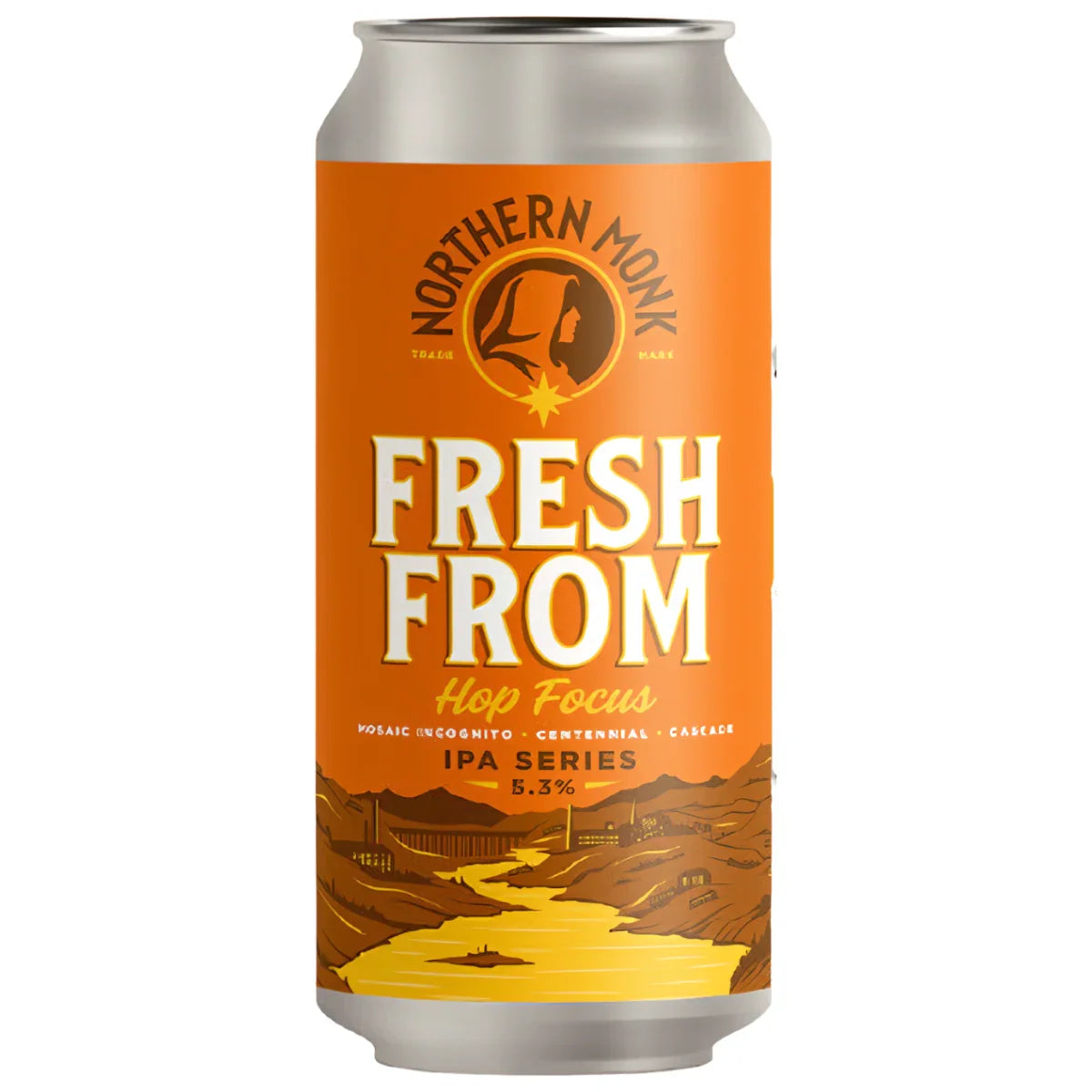 Northern Monk Fresh From Hop Focus IPA / Mosaic, Centennial & Cascade ...