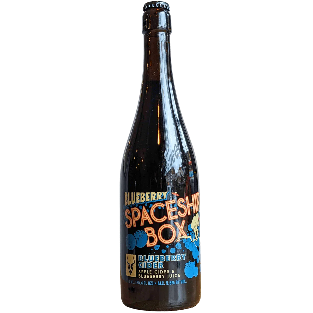 Superstition Blueberry Spaceship Box Apple Cider & Blueberry Juice 750 ...