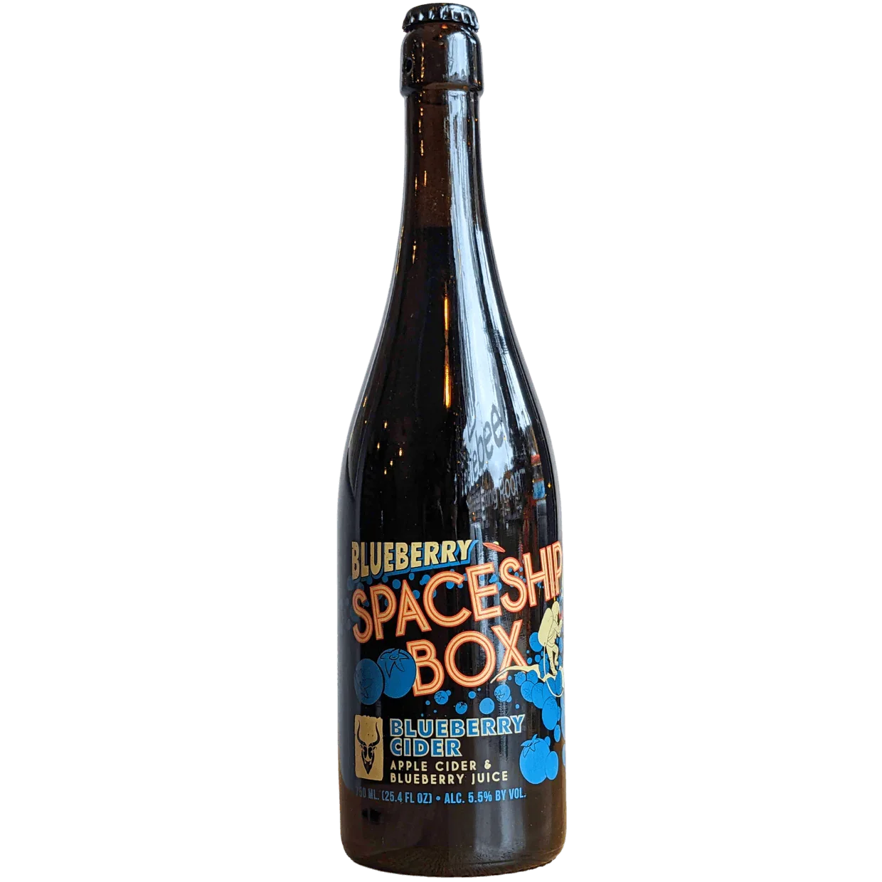 Superstition Blueberry Spaceship Box Apple Cider & Blueberry Juice 750 ...