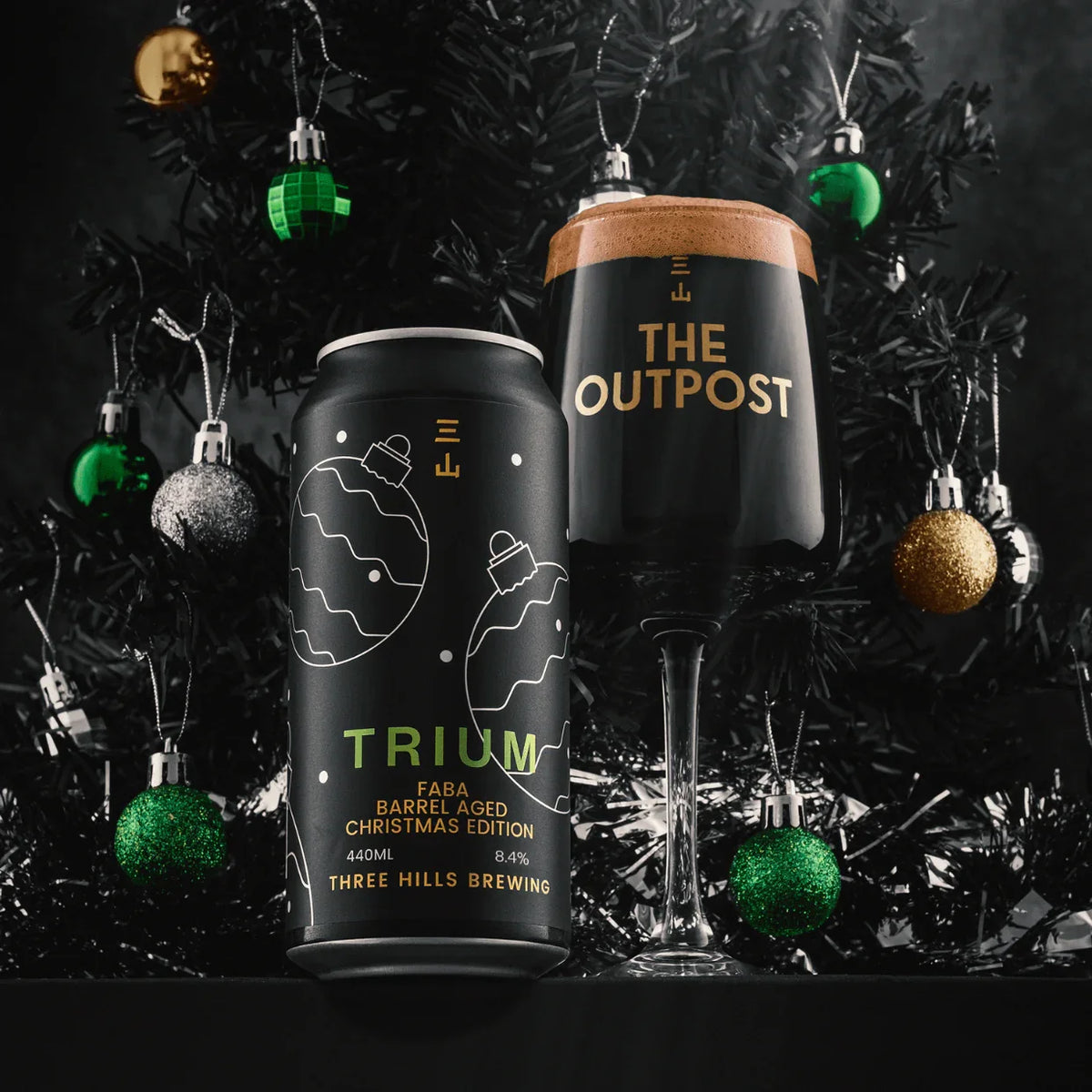 Three Hills Trium FABA Barrel Aged Christmas Edition 440ml (8.4% ...