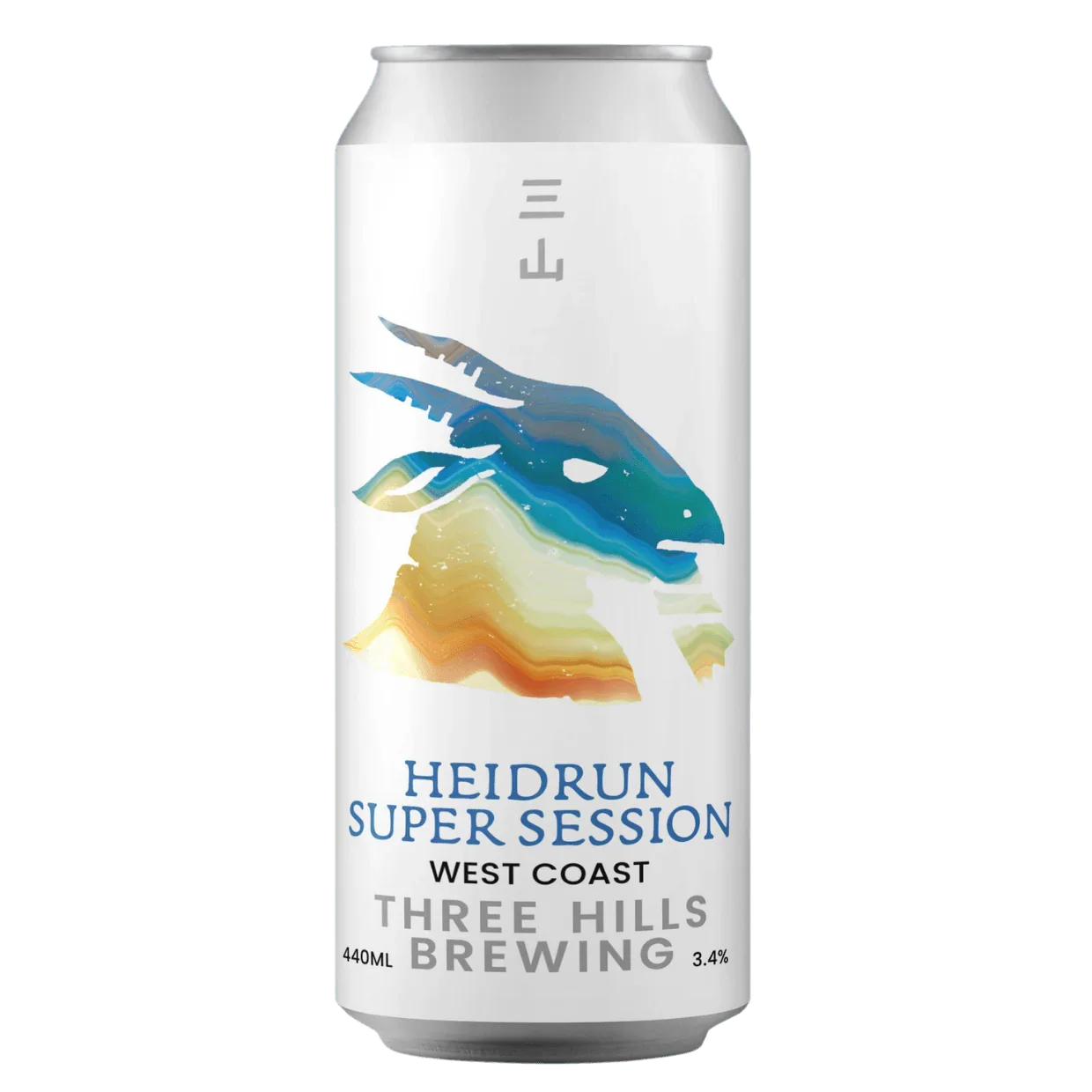 Three Hills Heidrun Super Session: West Coast Edition 440ml (3.4%) – indiebeer