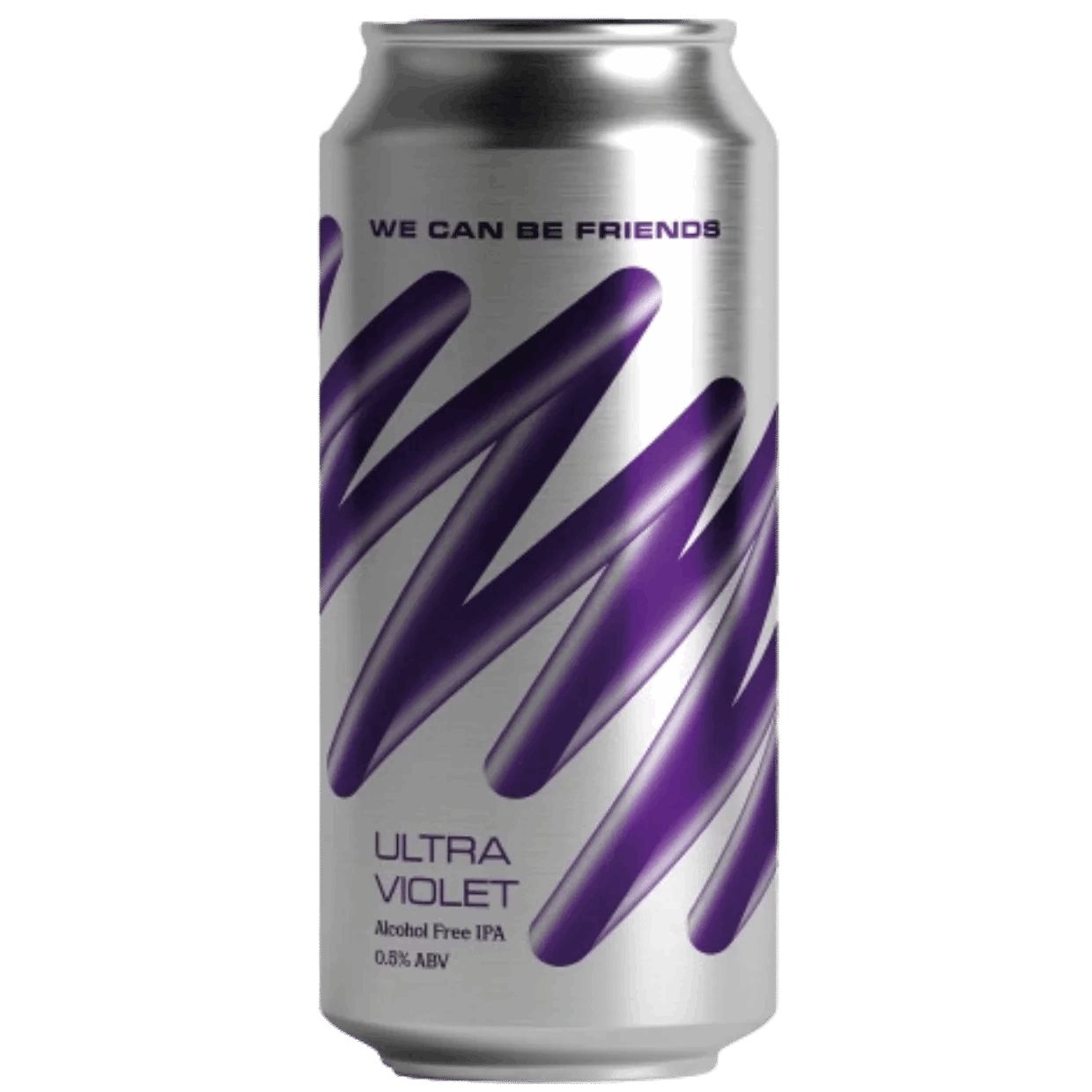 We Can Be Friends Ultra Violet Alcohol Free IPA 440ml (0.5%) – indiebeer