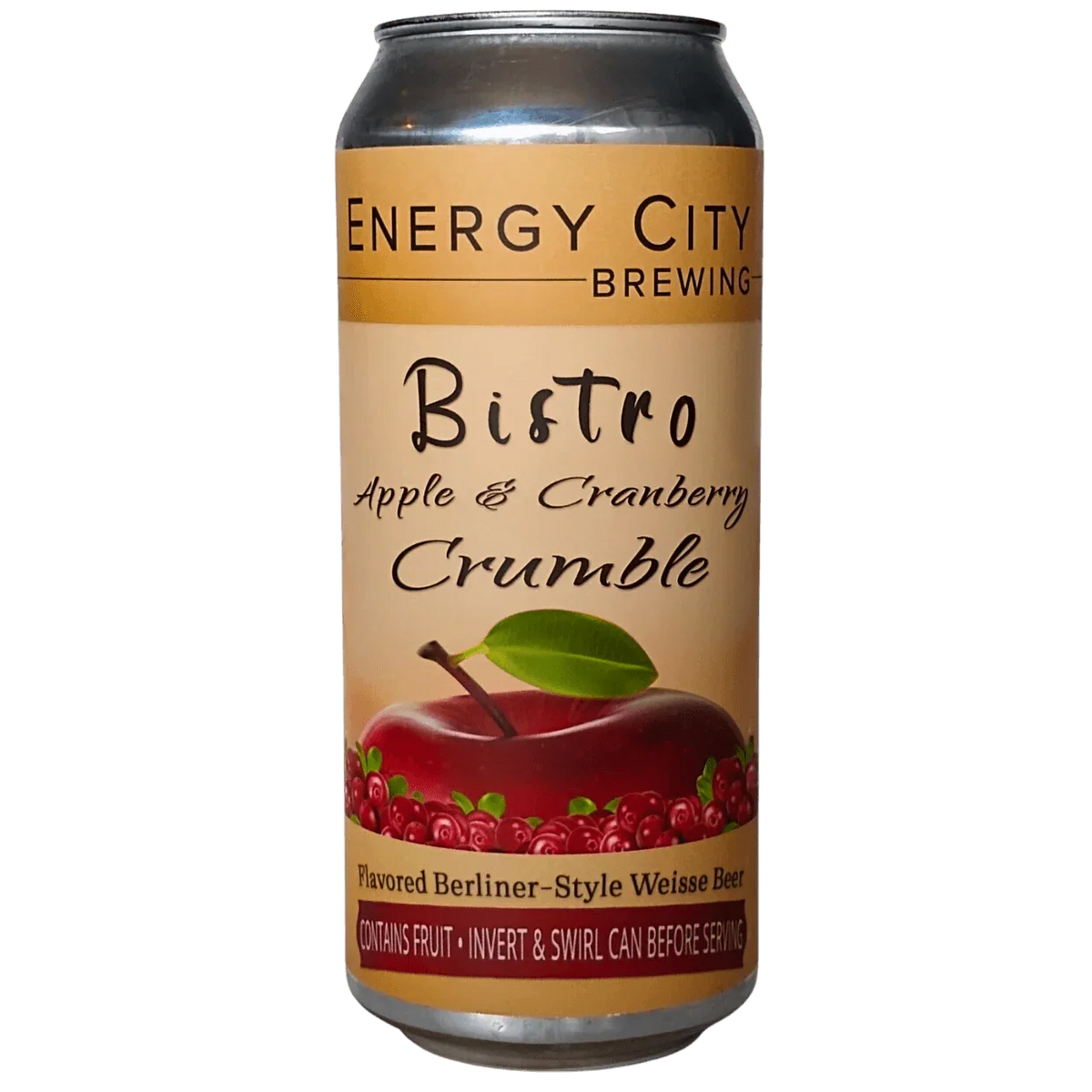 Energy City Bistro Crumble - Apple Cranberry Crumble Sour 473ml (6.5% ...